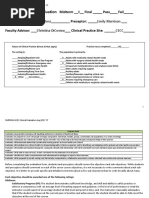 Cno Learning Plan | PDF | Nursing | Goal