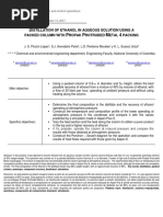 De-Ethanizer Column Design Overview | PDF | Distillation | Cracking ...