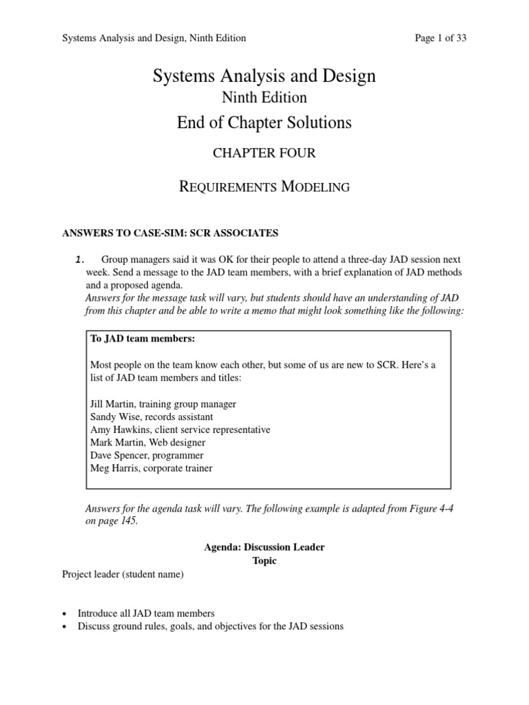 Chapter 04 Solution | PDF | Use Case | Software Development Process