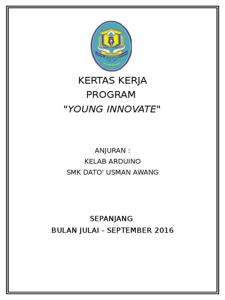 Program Young Innovate SMK Dato' Usman | PDF