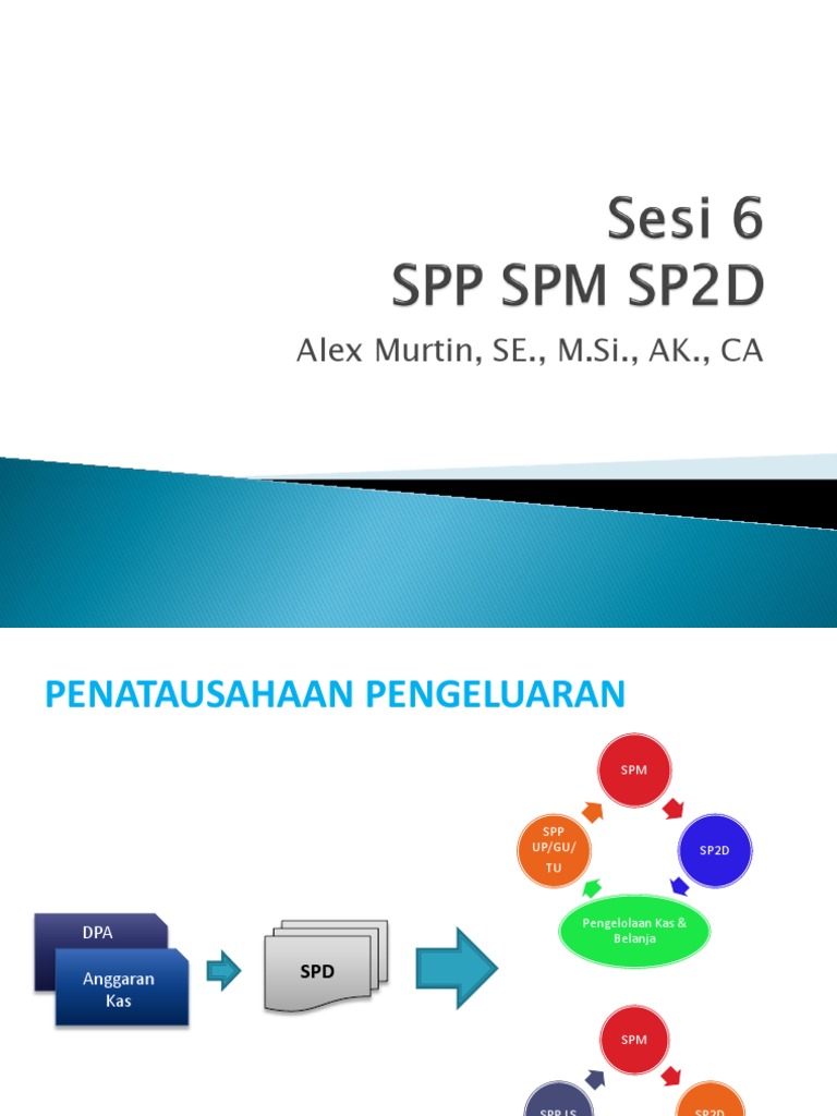 Sesi 6 SPP SPM Dan Sp2d | PDF