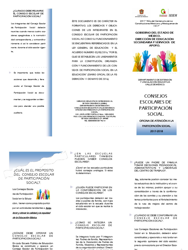 Ceps 6 Triptico 2017-2018 | PDF | México | Educación avanzada