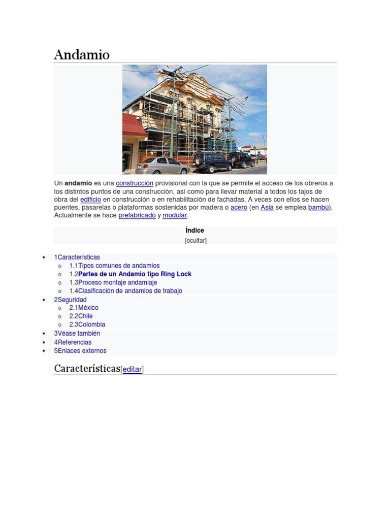 Andamio | PDF | Andamio | Bambú