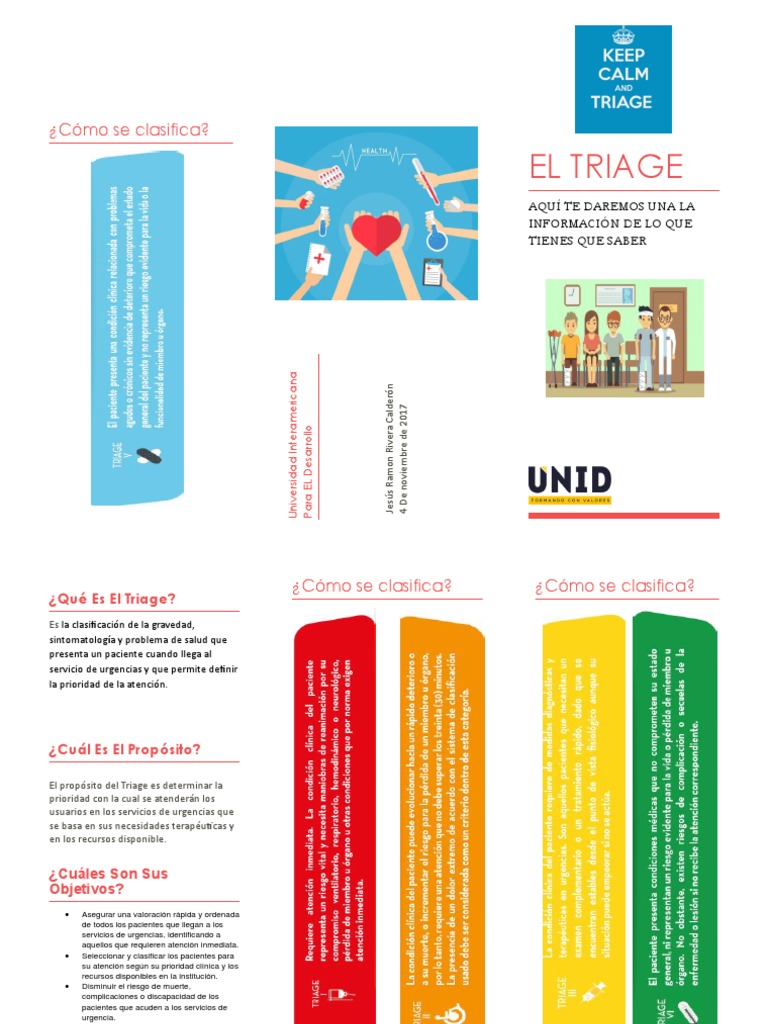 Triptico Triage | PDF