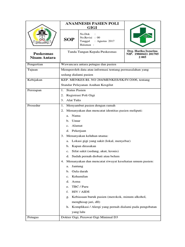Sop Revisi | PDF | Pengembangan Diri