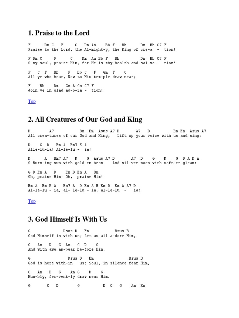 Church Hymnal Chords | Hymns | Religious Belief And Doctrine