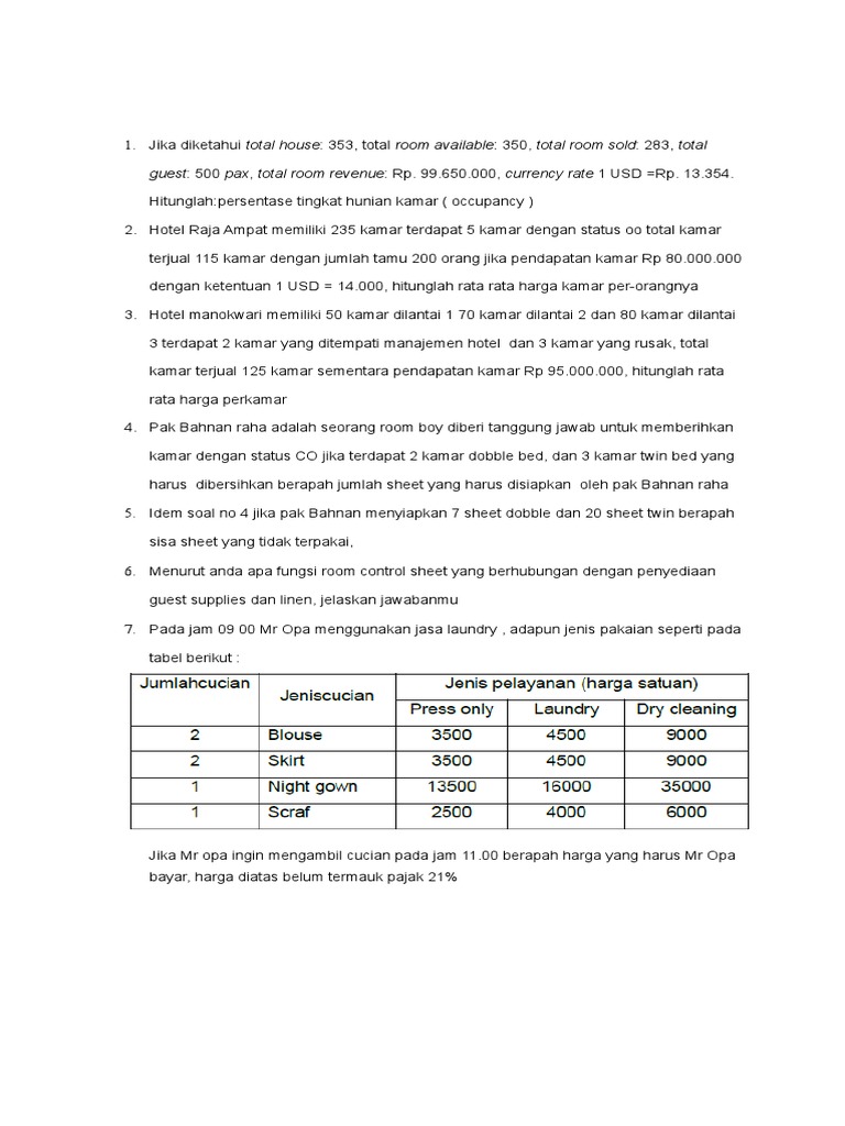 Contoh Soal Soal c4 c5 Dan c6 | PDF