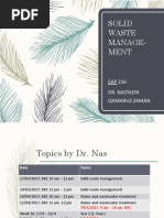 Ce2039 Municipal Solid Waste Management Lecture Notes | PDF | Waste ...