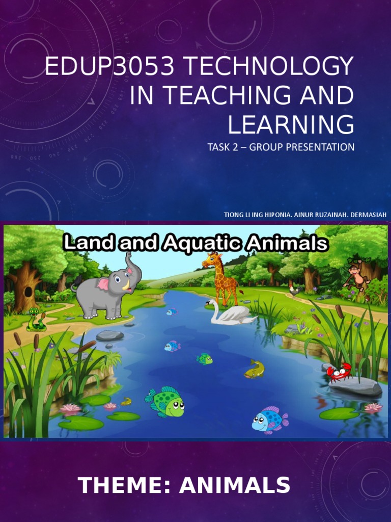 Edup3053 Technology in Teaching and Learning | PDF | Color | Morphology