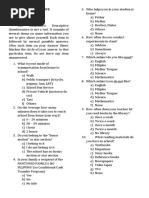 Examinee S Descriptive Question A Ire EDQ | PDF | Janitorial Service ...