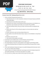 Contoh Kartu SPP Les Privat | PDF