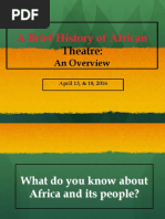 SOUTH AFRICAN THEATRE Notes | PDF | Jacob Zuma | Apartheid