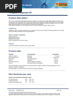 Penguard Express MIO Technical Data Sheet | PDF | Abrasive | Epoxy