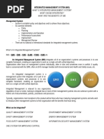 Integrated Management Systems Manual en | PDF | Audit | Internal Control