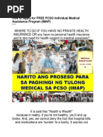 Guarantee Letter Process and Requirements I. Pcso Requirements | PDF