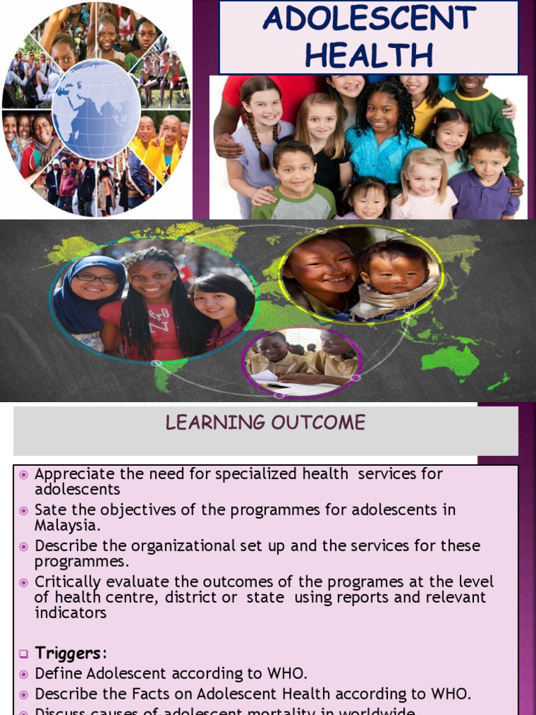 Adolescent Health Updated | PDF | Adolescence | Violence