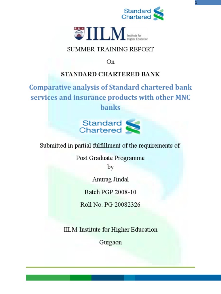 SCB Services vs MNC Banks Analysis | PDF | Banks | Liability (Financial ...