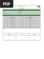Tool Life Monitoring Sheet: Machine No. No. of Cutting Edge Insert Name ...