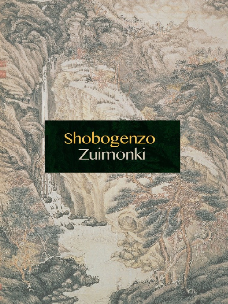Shobogenzo Zuimonki | PDF | Dōgen | Zen