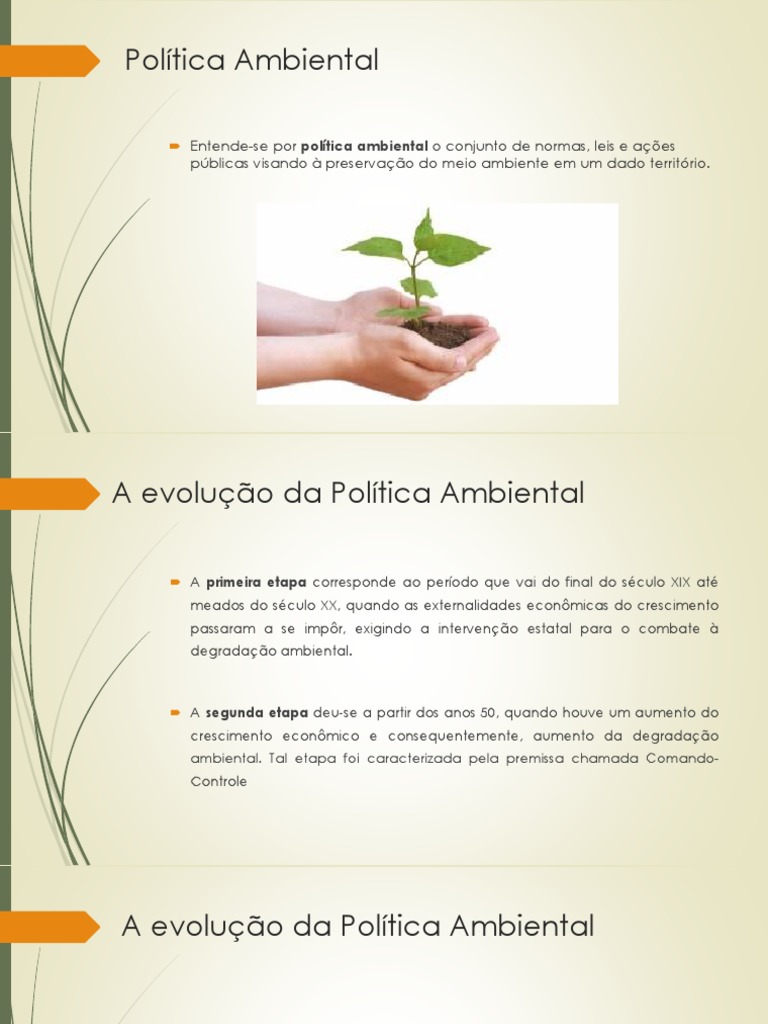 Politica Ambiental No Brasil e No Mundo | Sustentabilidade ...