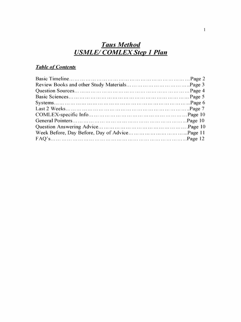 TAUS Method PDF | PDF