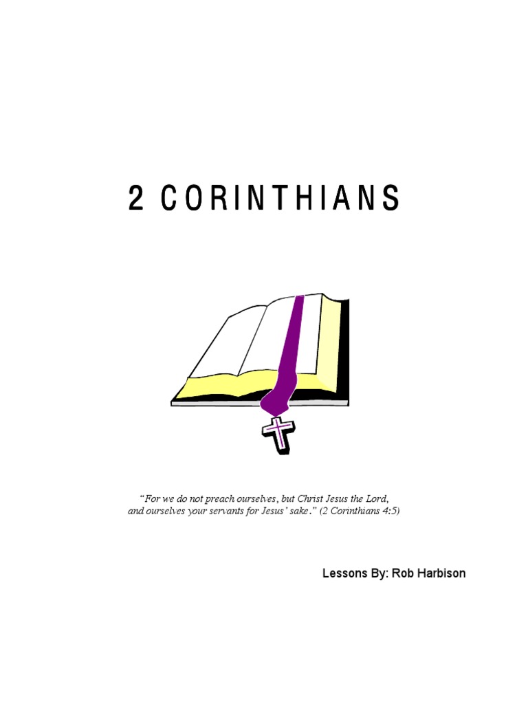 2 Corinthians Study | PDF | First Epistle To The Corinthians | Saint ...
