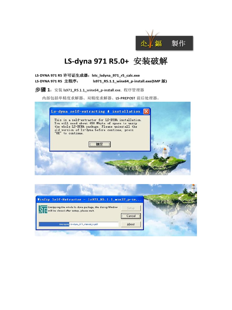 LS-dyna_971_R5.0+_安装破解 | PDF