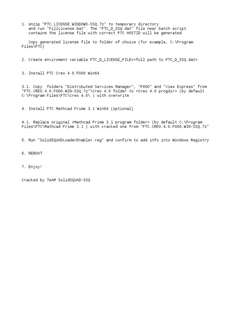 Readme Windows | PDF