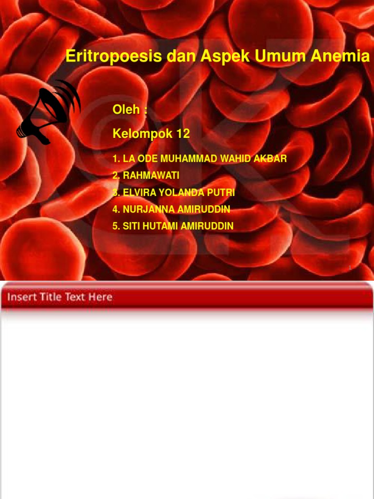 KLP 12 Eritropoesis | PDF