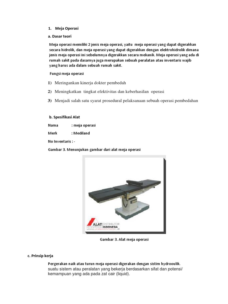 Meja Operasi | PDF | Sains & Matematika | Komputer