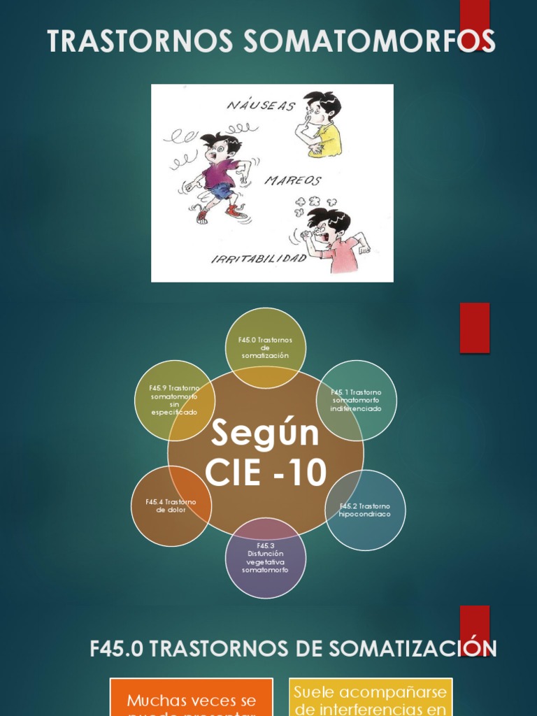 Trastornos somatomorfos y disociativos | PDF | Depresión (estado de ánimo) | Trastornos mentales ...