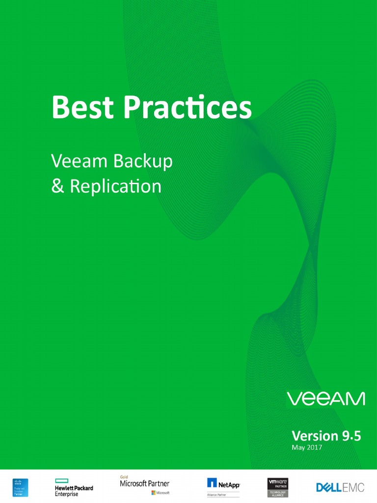 Veeam Backup Replication Best Practices | PDF | Backup | Microsoft Sql ...