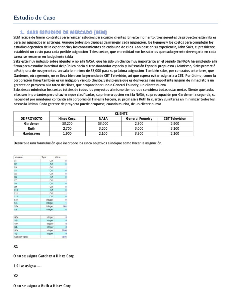 Casos PM y PLE - Docx?globalnavigation False | PDF | Fabricación e ingeniería | Business