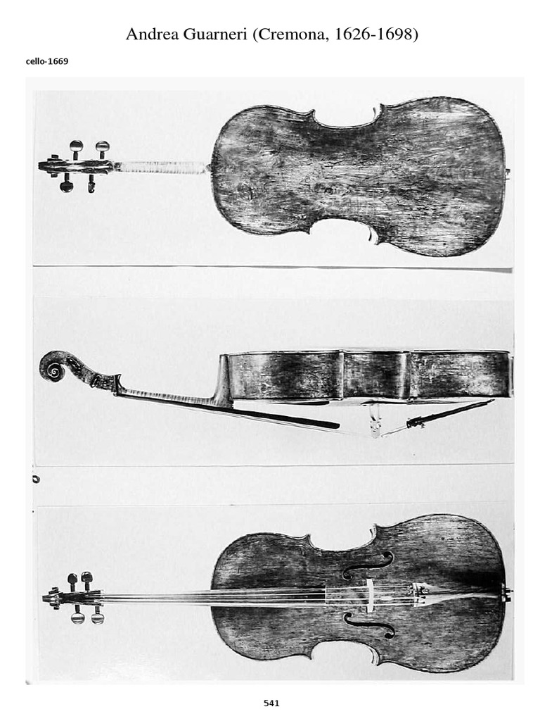 Guarneri Andrea | PDF | Chordophones | Friction Musical Instruments