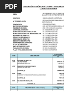 Modelo Informe de Aprobacion de Adicional Deductivo | PDF | Business