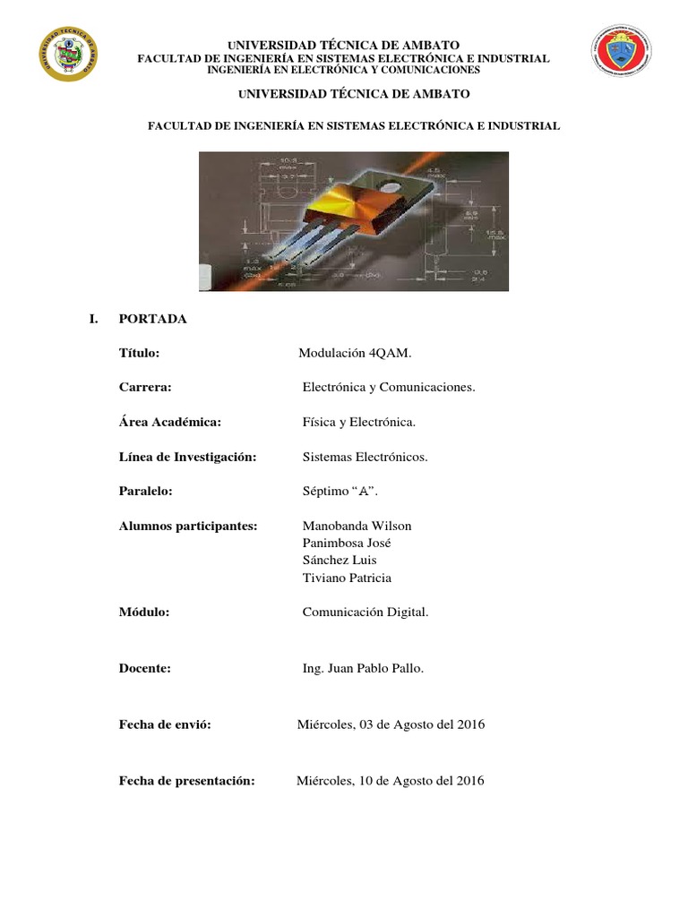 Modulador Qam | PDF | Relé | Modulación