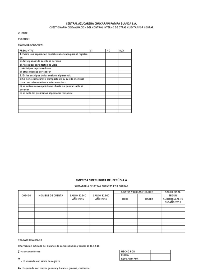 Formato de Cédula | PDF | Contabilidad | Business