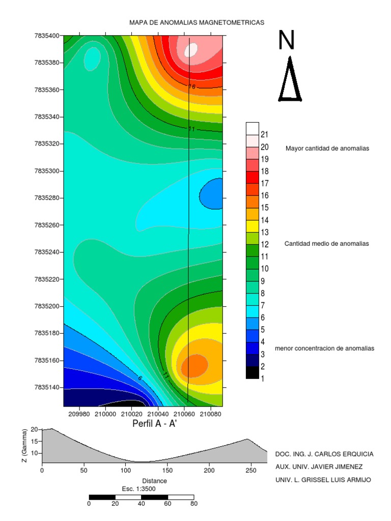 Mapa Magnetometria GEOFISICA | PDF