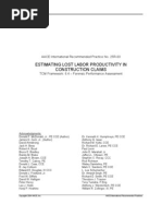 MCAA Labor Factors | PDF | Employment | Overtime