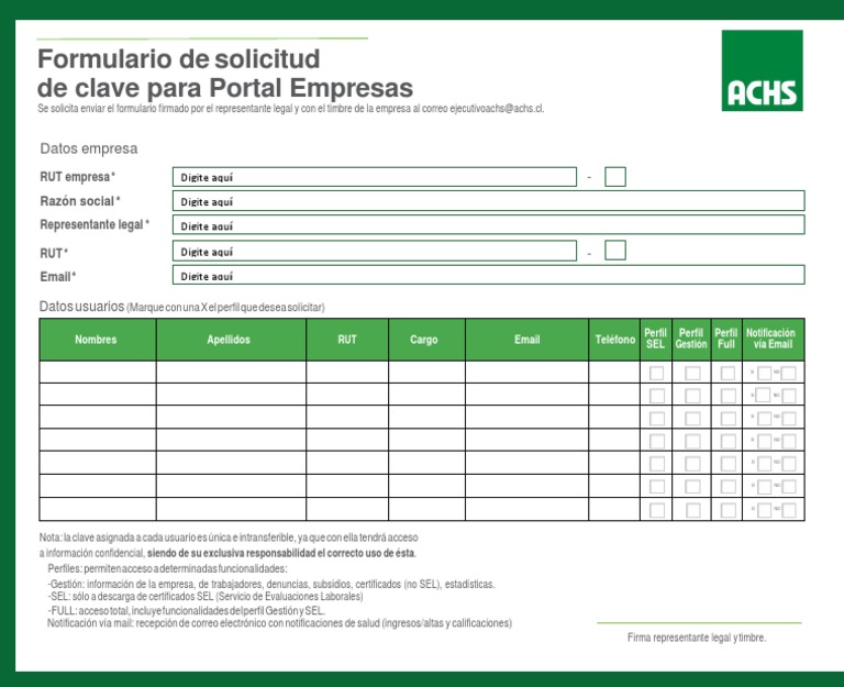 1-Formulario Solicitud de Claves | PDF | Informática | ciberespacio