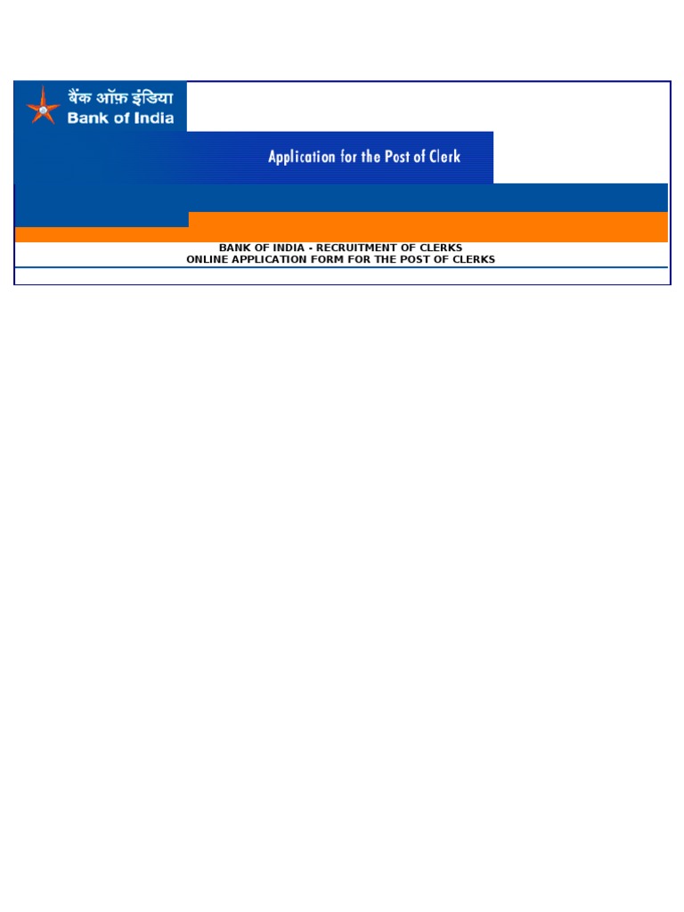 Bank of India | PDF | Business