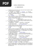 COC Exam Questions For MLS | PDF