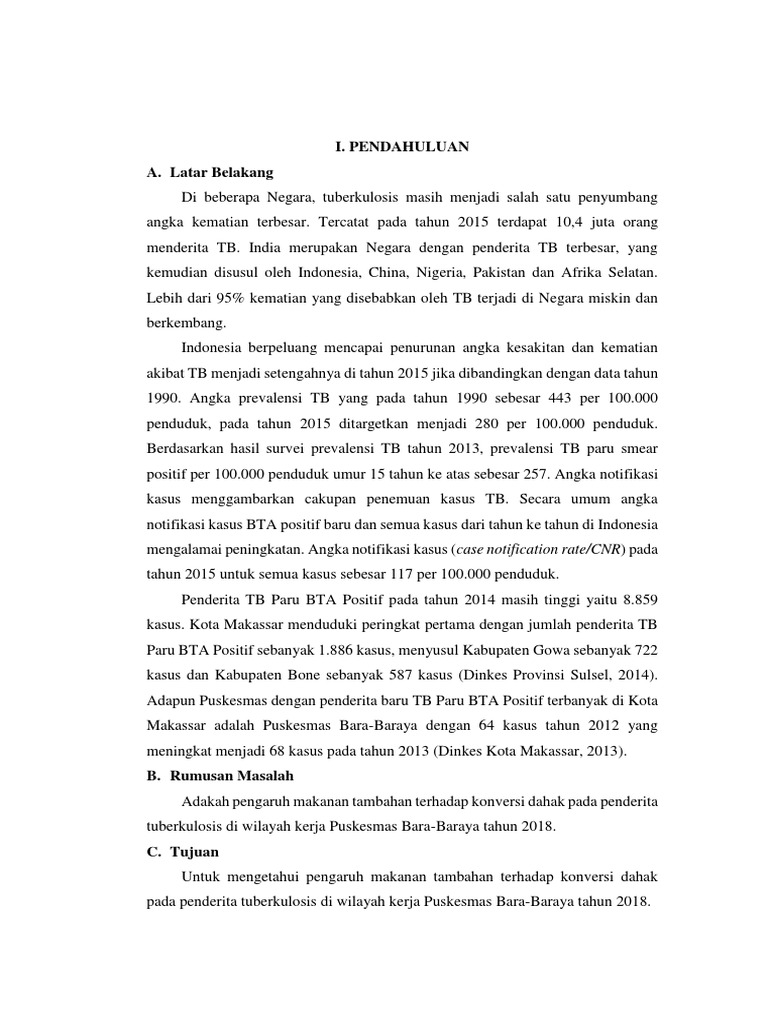 Proposal TB Positif | PDF