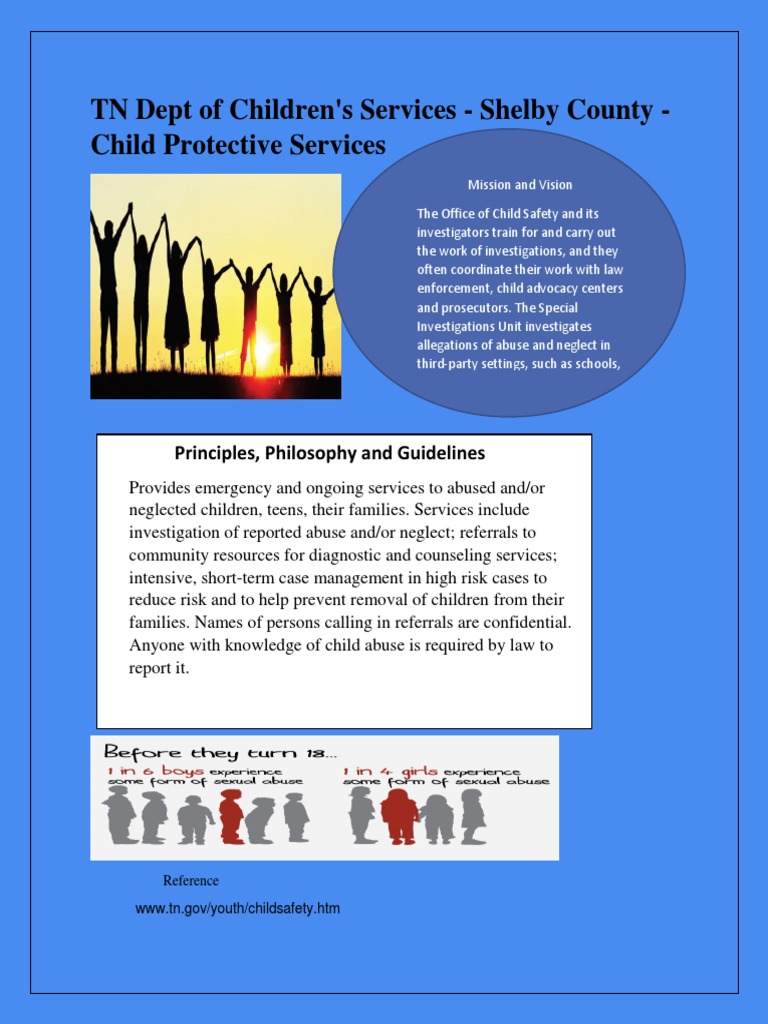 Infographic 1 | PDF | Child Protective Services | Child Abuse
