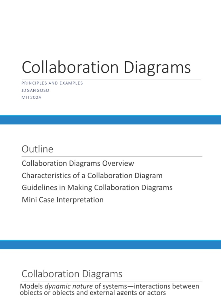 Understanding Collaboration Diagrams | PDF | Use Case | Systems Science