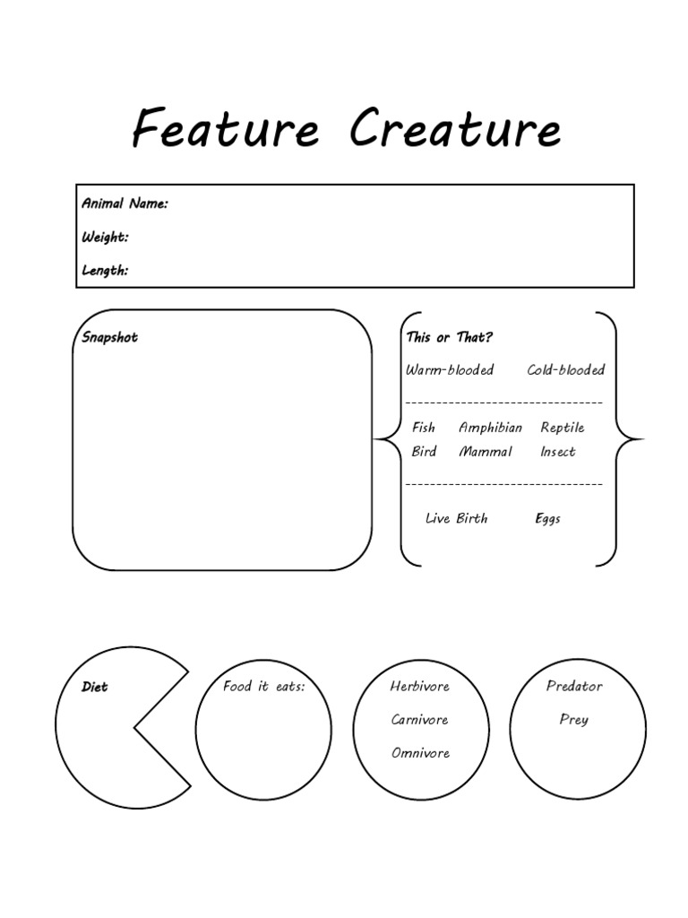 Animal Research Project Template | PDF
