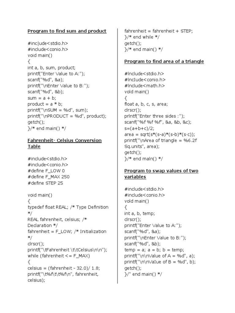 C Programming Assignment PDF | PDF | Fahrenheit | Filename