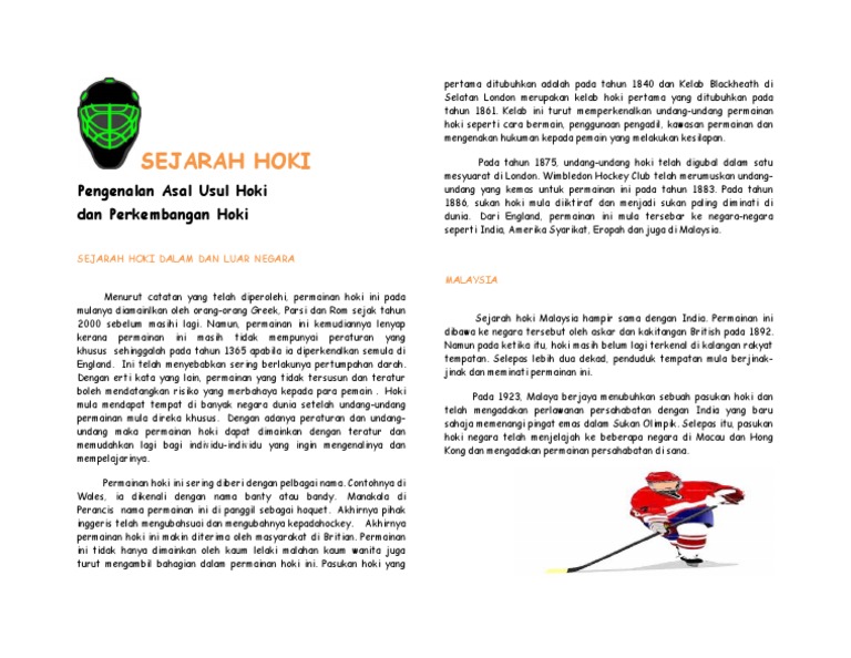 Sejarah Hoki | PDF