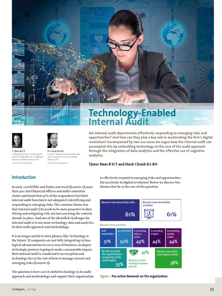 Technology-Enabled: Internal Audit | PDF | Internal Audit | Analytics