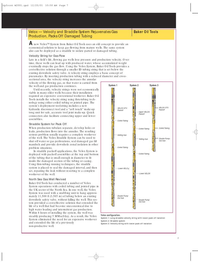 Article Velox | PDF | Oil Well | Gas Technologies